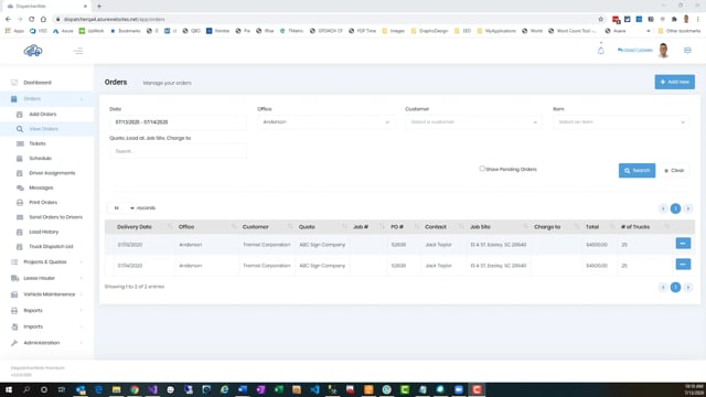 Dump Truck Software | Streamline dispatching and operations