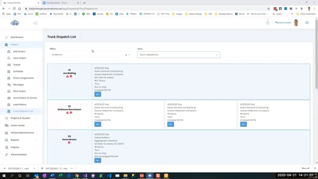 Dump Truck Software | Streamline dispatching and operations
