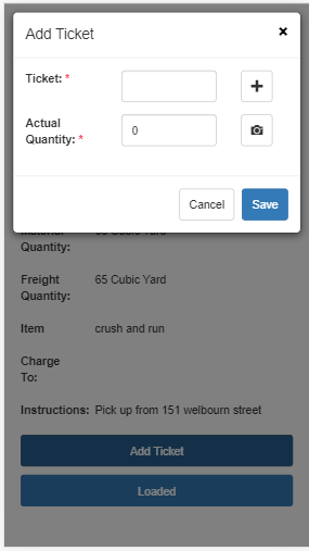 Using the Dispatching Functionality - Dump Truck Dispatcher