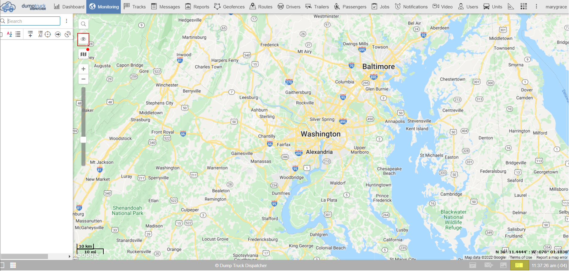 Intro to User Interface - Dump Truck Dispatcher