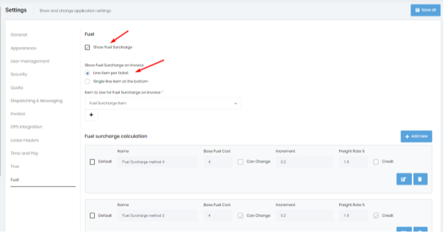 Invoicing via the Invoice List - Dump Truck Dispatcher