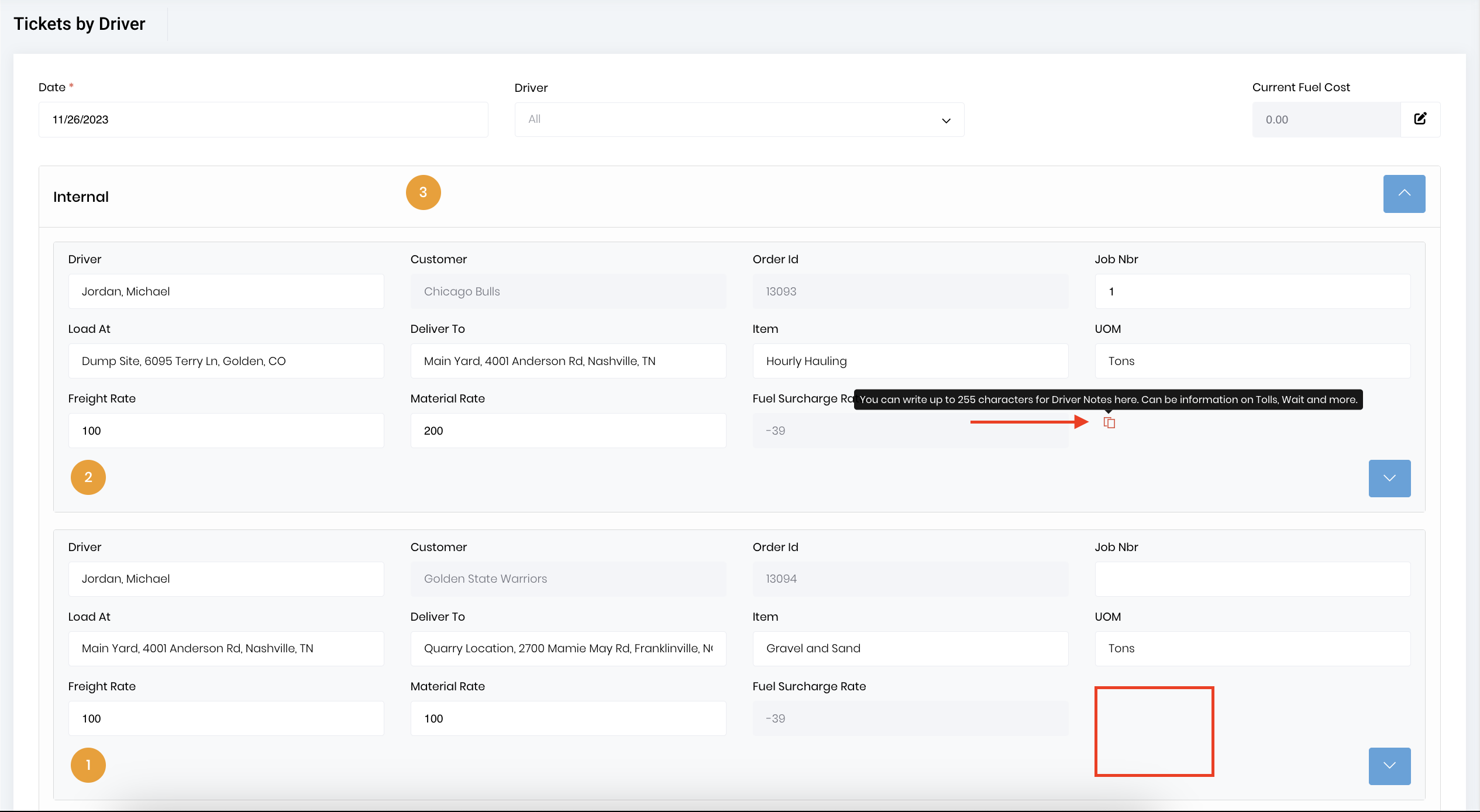 Release 2.4.14 - Dump Truck Dispatcher