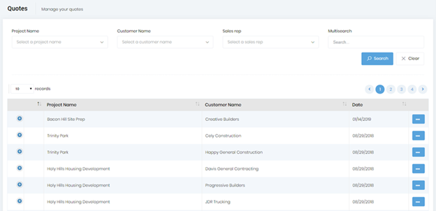 Dump Truck Dispatching Features
