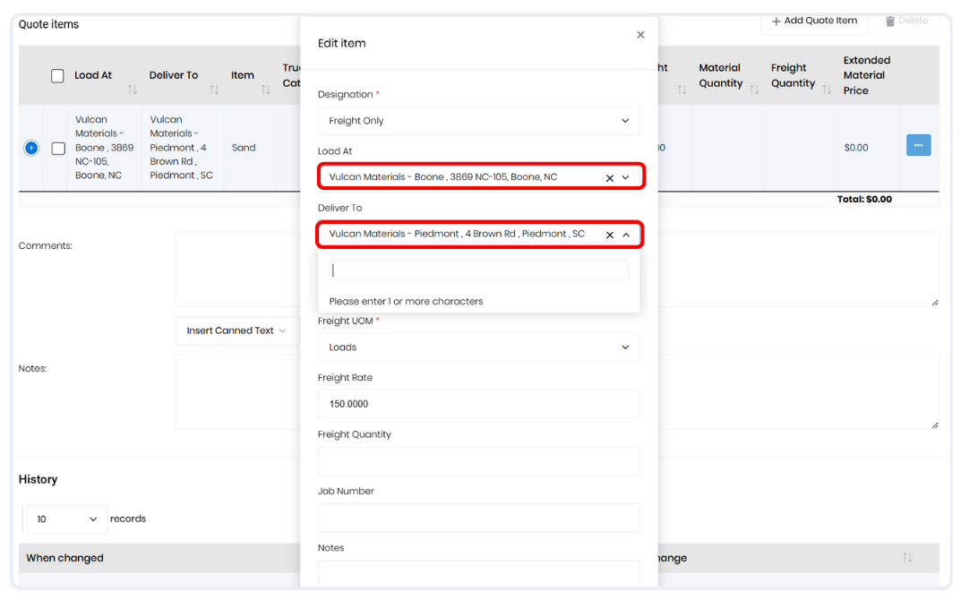 Quotes - Dump Truck Dispatcher