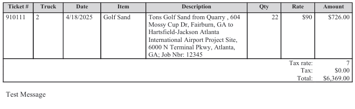 Invoice Templates Guide - Dump Truck Dispatcher